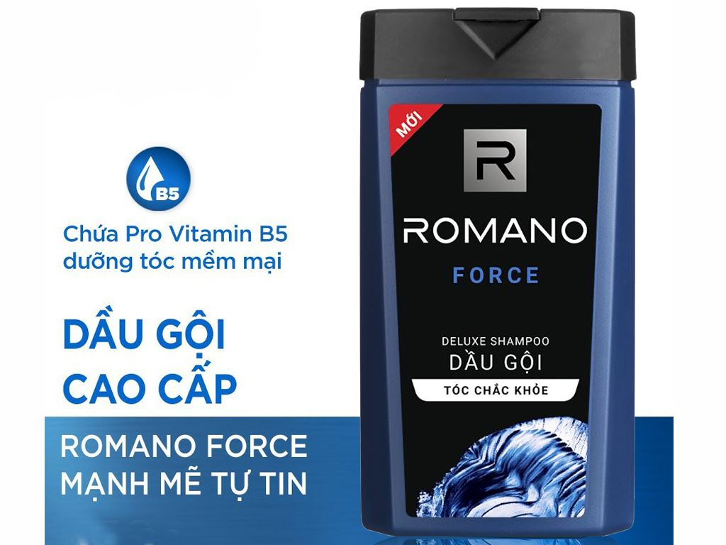 Dầu gội cao cấp Romano Force 380g giá tốt tại Bách hoá XANH