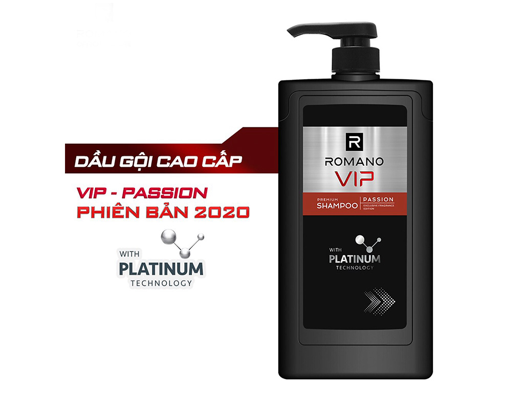 Dầu gội nước hoa Romano VIP 650g giá tốt tại Bách hoá XANH