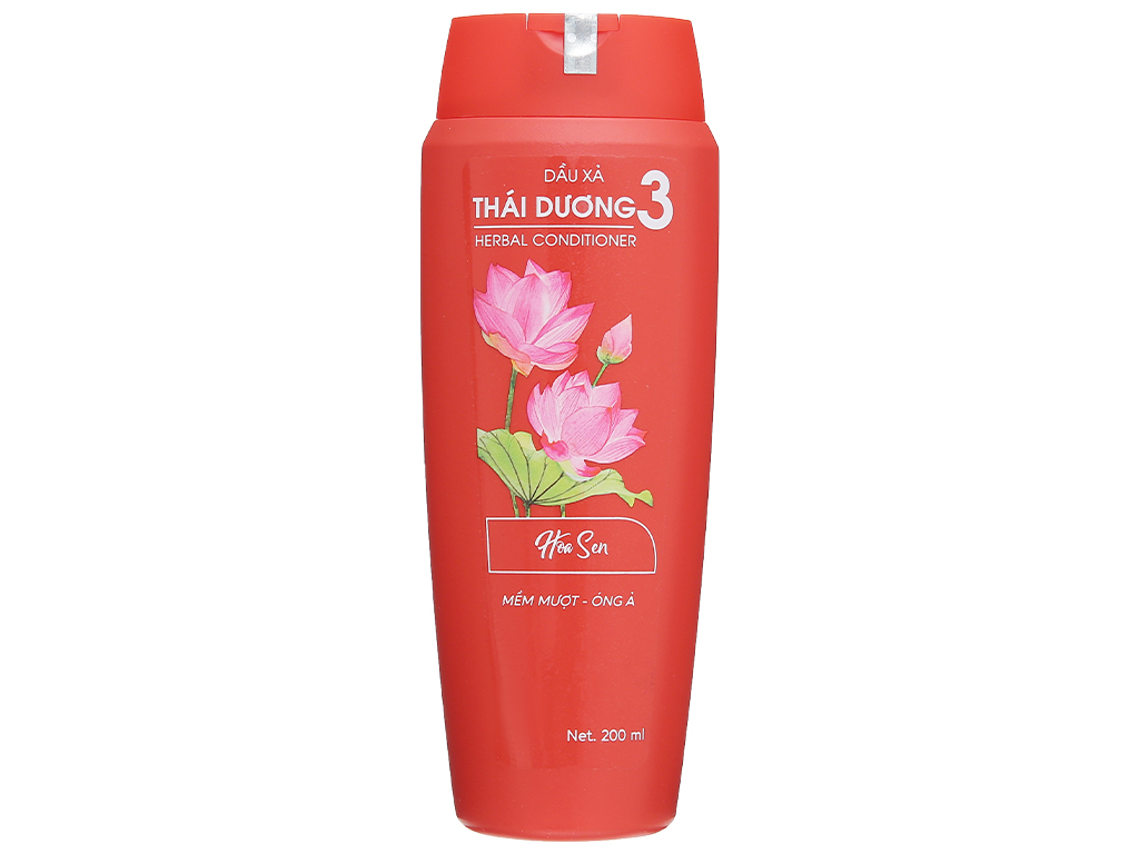 Dầu xả Thái Dương 3 hoa sen 200ml tại Bách hóa XANH