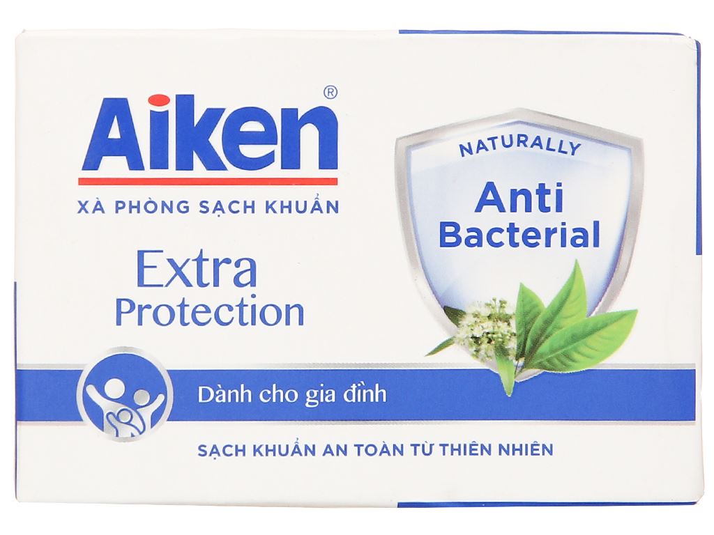 Xà phòng sạch khuẩn Aiken Extra Protection 90g Bách hóa XANH