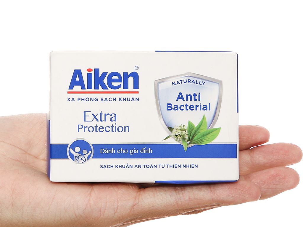 Xà phòng sạch khuẩn Aiken Extra Protection 90g Bách hóa XANH