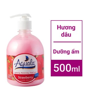 Sữa rửa tay Aquala hương dâu 500ml