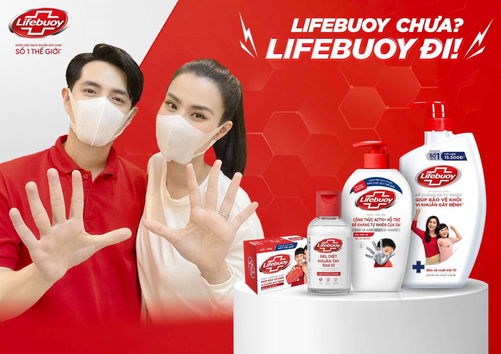Nước rửa tay Lifebuoy 177ml - Dụng cụ thiết bị văn phòng phẩm giá rẻ