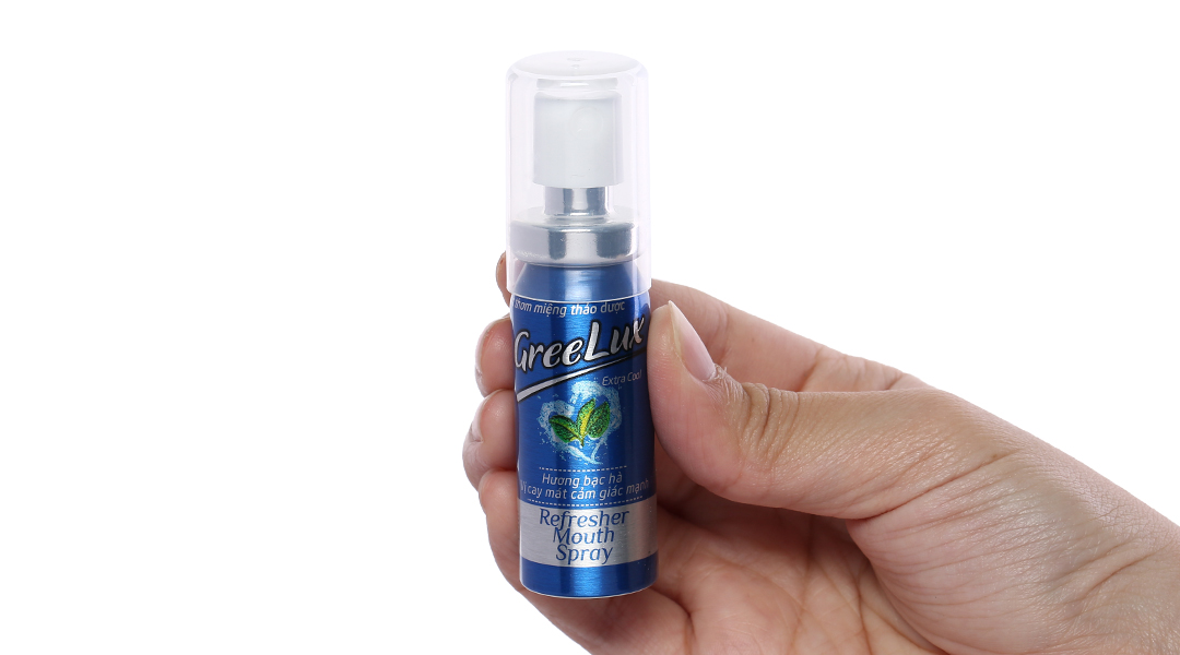Xịt thơm miệng thảo dược Greelux chai 12ml-Nhà thuốc An Khang