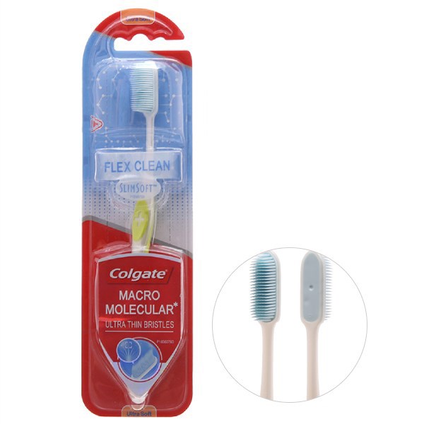 Bàn chải đánh răng Colgate Flex Clean lông chải nguyên khối 1 cái - 07/ ...