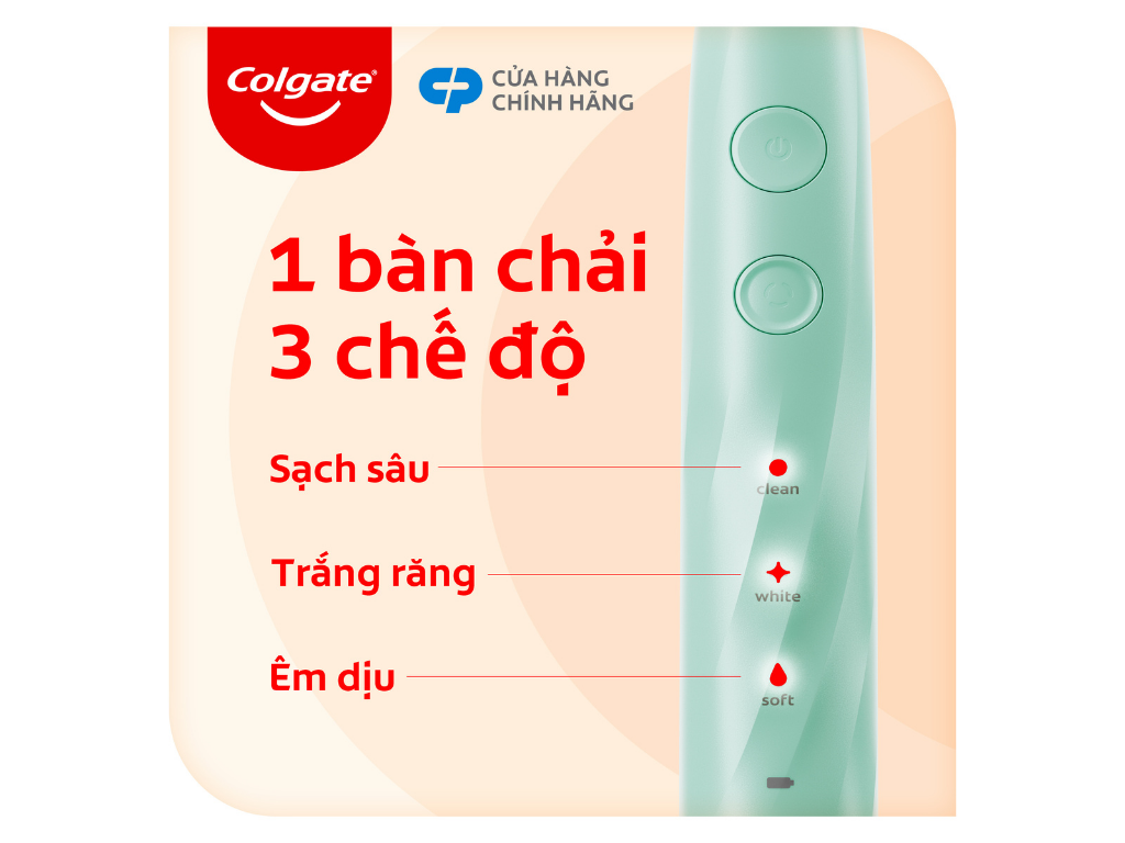 Bàn chải điện Colgate Pulse sóng âm tại Bách hóa XANH