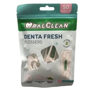 Tăm chỉ kẽ răng Oral-Clean Dentafresh 50 cây