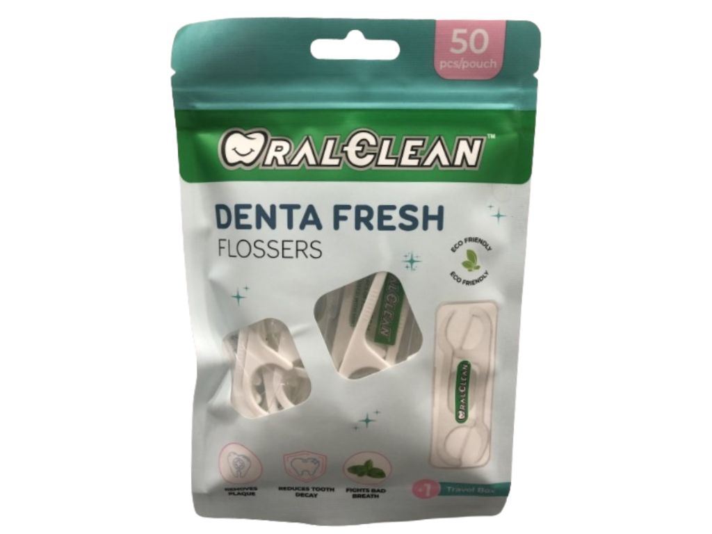 Tăm chỉ kẽ răng Oral-Clean Dentafresh 50 cây