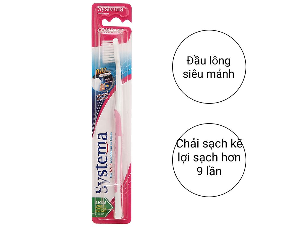 Bàn chải đánh răng Systema Compact giá tốt tại Bách hoá XANH