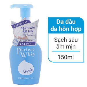 Bọt rửa mặt Senka dưỡng ẩm 150ml giá tốt tại Bách hóa XANH