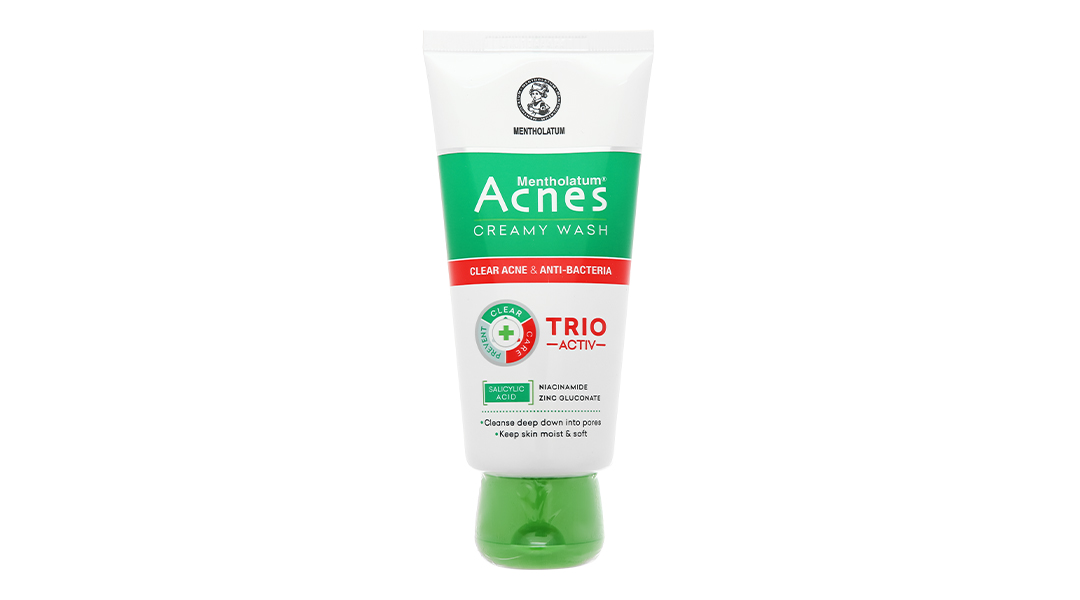 Kem rửa mặt Acnes Trio Acitv ngăn ngừa mụn tuýp 100g - 08/2024 ...