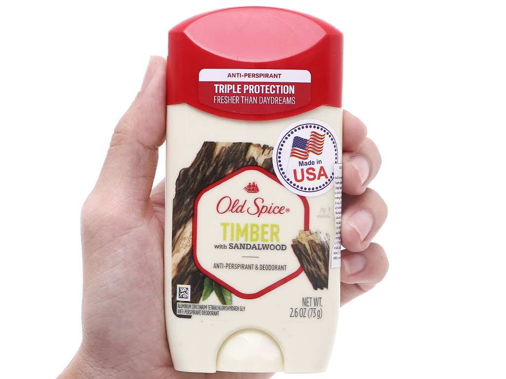 Sáp khử mùi Old Spice Timber 73g giá tốt tại Bách hoá XANH