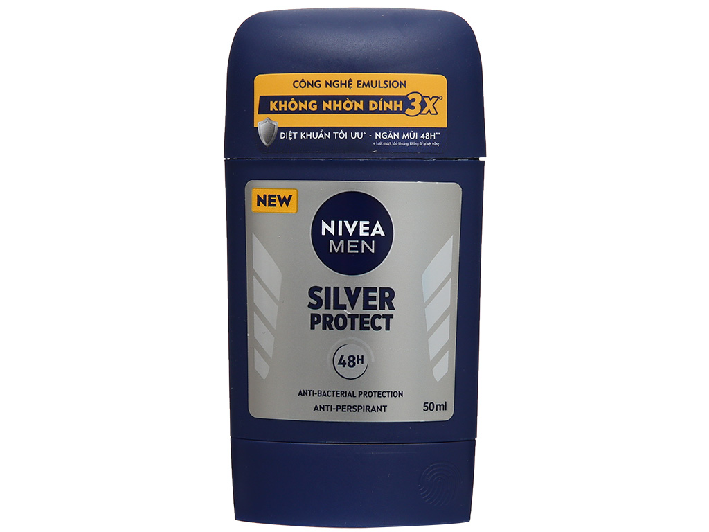Sáp ngăn mùi Nivea Sliver Protect 50ml tại Bách Hóa Xanh