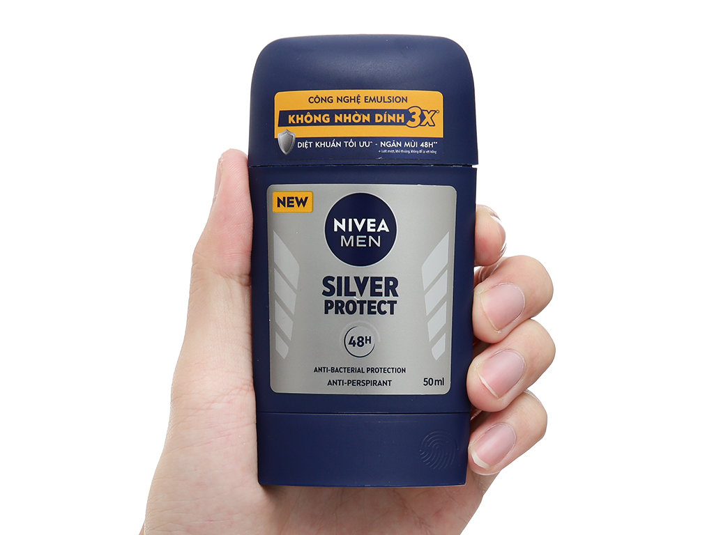 Sáp ngăn mùi Nivea Sliver Protect 50ml tại Bách Hóa Xanh