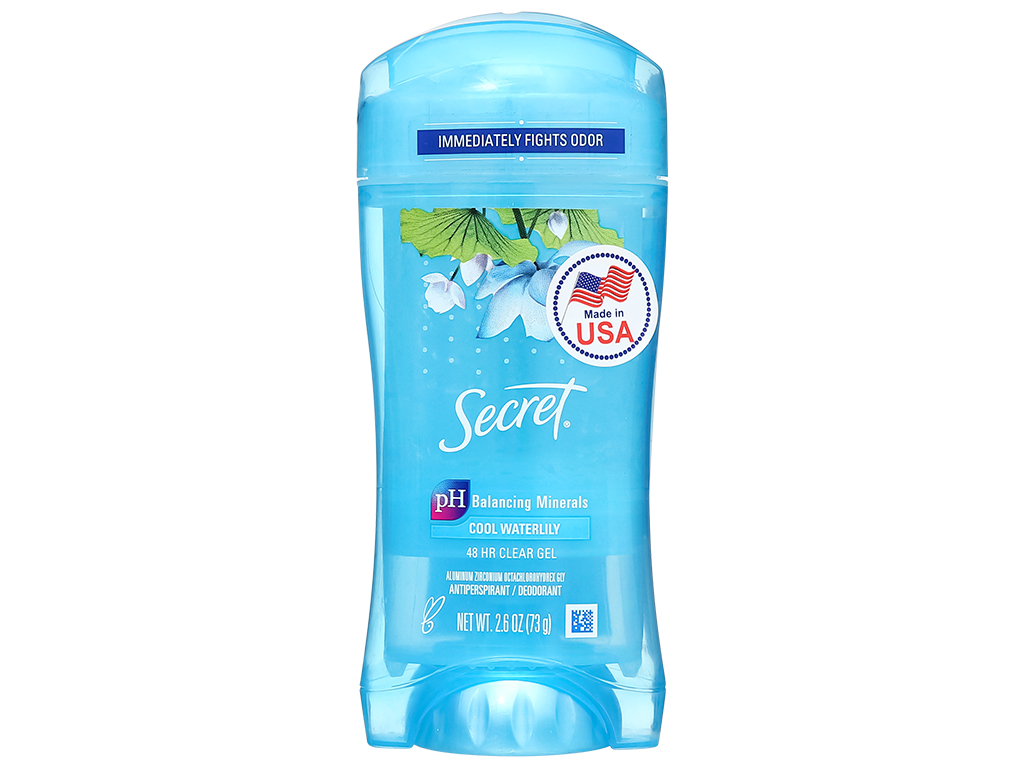 Gel khử mùi Secret Cool Waterlily 73g tại Bách Hóa Xanh