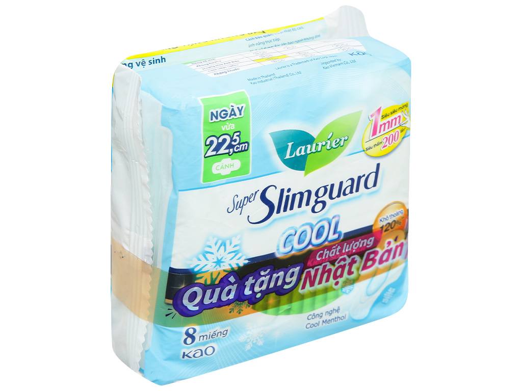 Băng vệ sinh Laurier Cool mỏng giá tốt tại Bách hoá XANH
