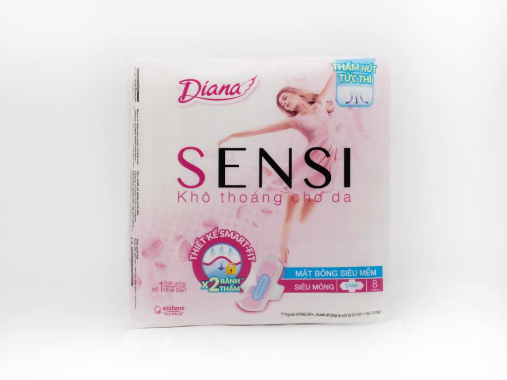 Băng vệ sinh Diana Sensi siêu mỏng giá tốt tại Bách hoá XANH