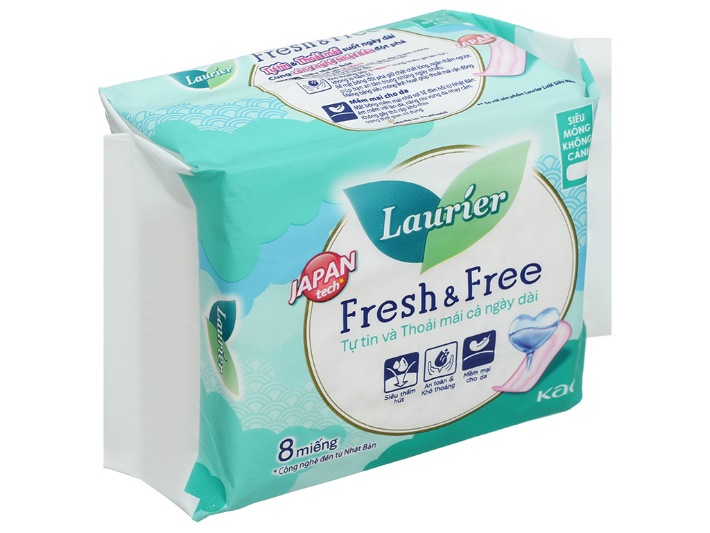 Băng vệ sinh Laurier thấm mỏng giá tốt tại Bách hoá XANH