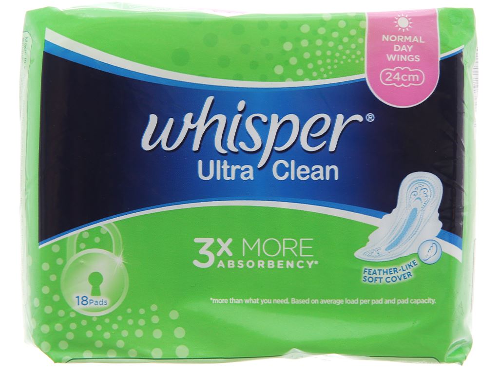 Băng vệ sinh Whisper Ultra thấm giá tốt tại Bách hoá XANH