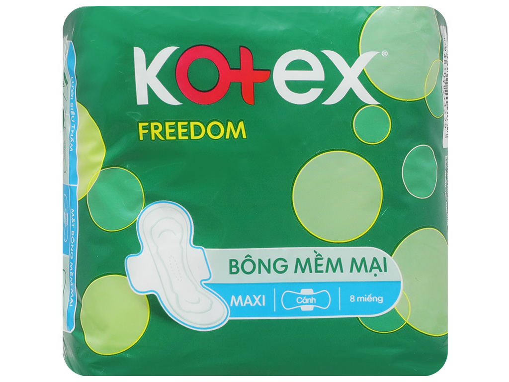 Băng vệ sinh Kotex Freedom 8 miếng giá tốt tại Bách hoá XANH