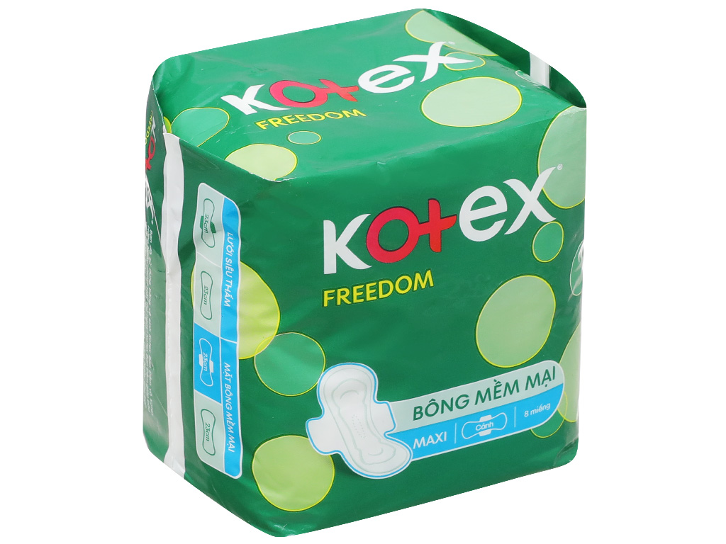 Băng vệ sinh Kotex Freedom 8 miếng giá tốt tại Bách hoá XANH
