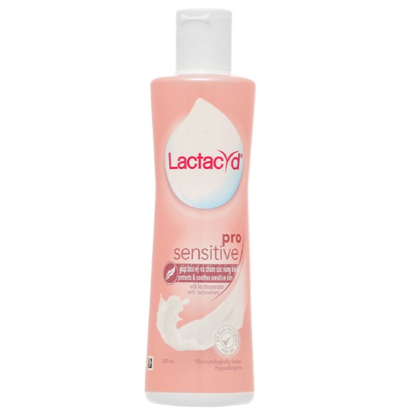 Dung dịch vệ sinh phụ nữ Lactacyd Pro Sensitive cho da nhạy cảm chai ...