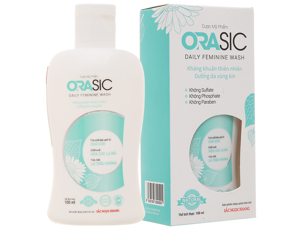 Dung dịch vệ sinh hằng ngày Orasic 100ml