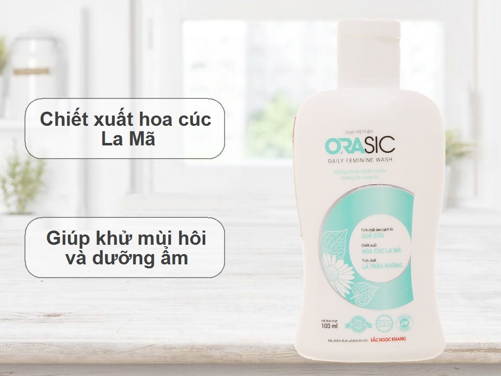 Dung dịch vệ sinh hằng ngày Orasic 100ml