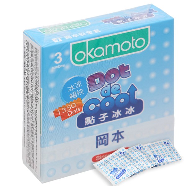 Bao cao su Okamoto Dot De Cool 52mm hộp 3 cái - 01/2026 ...