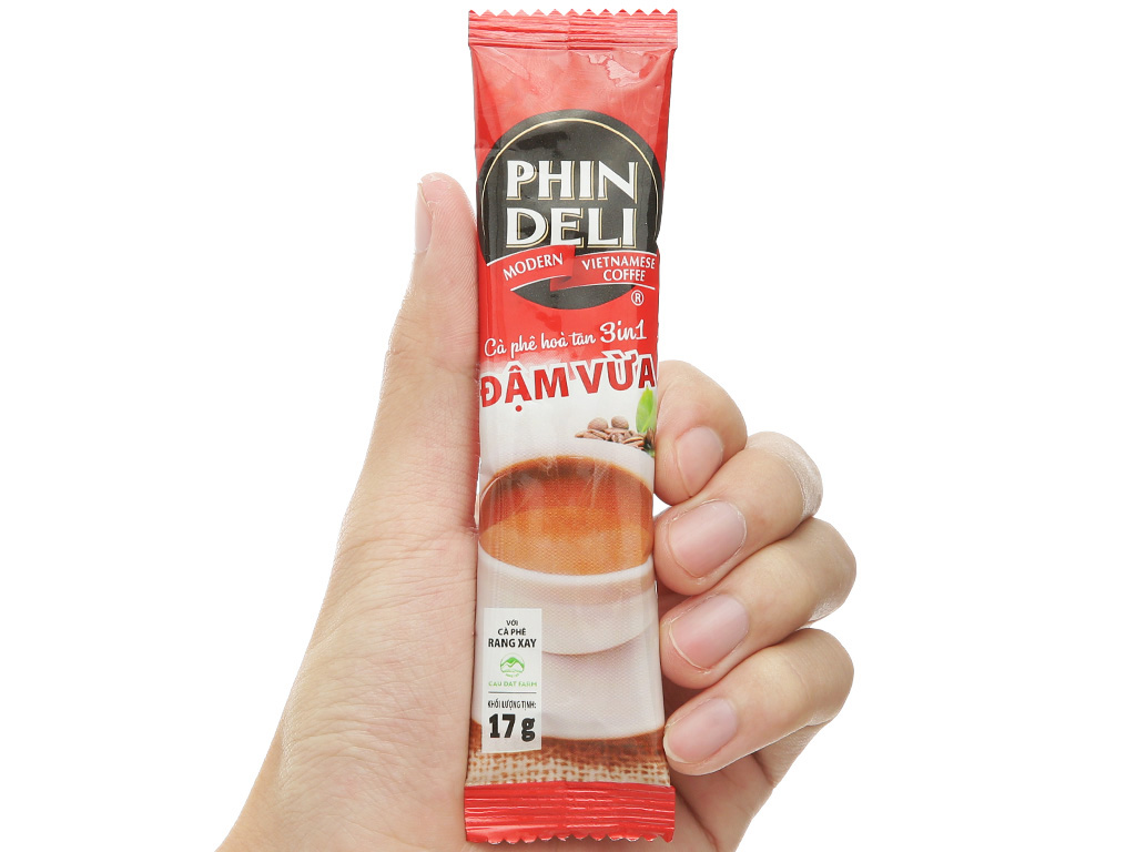 Cà phê hoà tan Phindeli 3in1 đậm vừa 255g tại Bách Hoá XANH