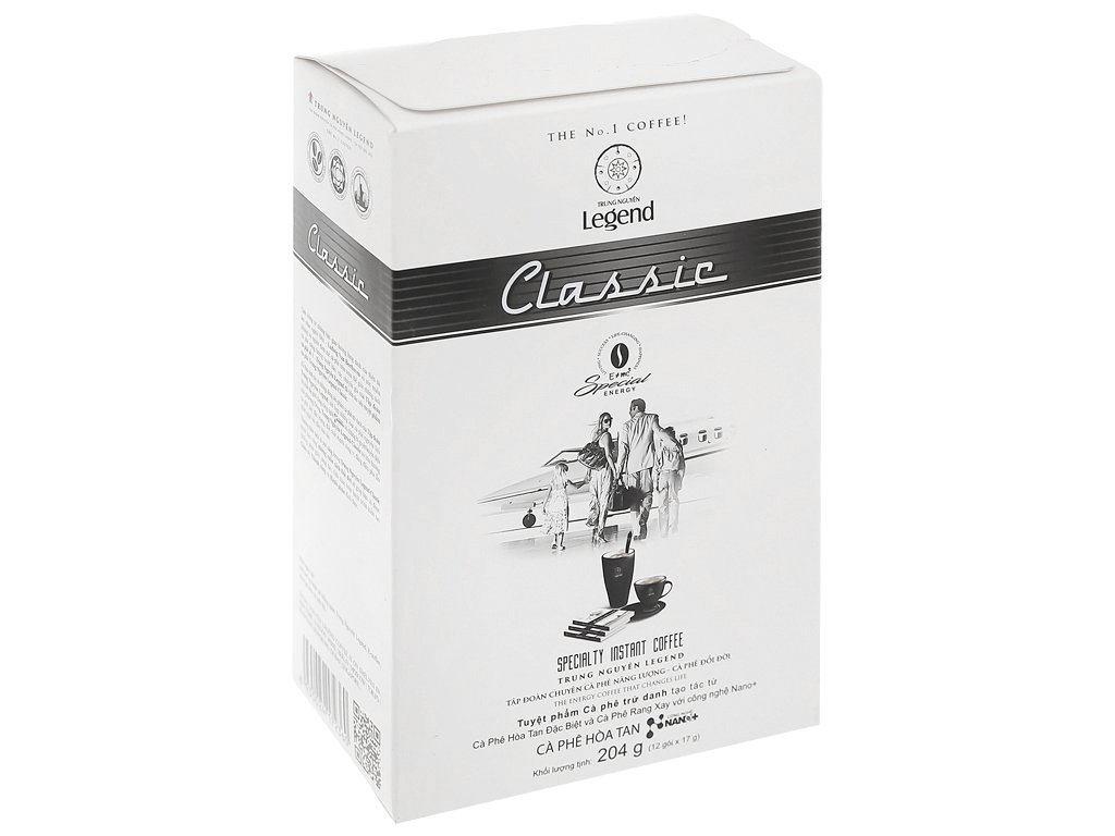 Cà phê Trung Nguyên Classic 204g giá tốt tại Bách hoá XANH