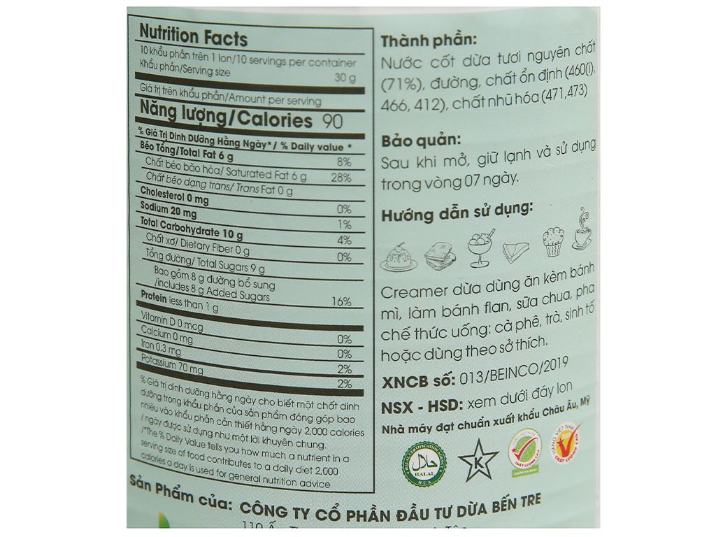 Creamer béo đặc Delta Coco 300g giá tốt tại Bách hoá XANH