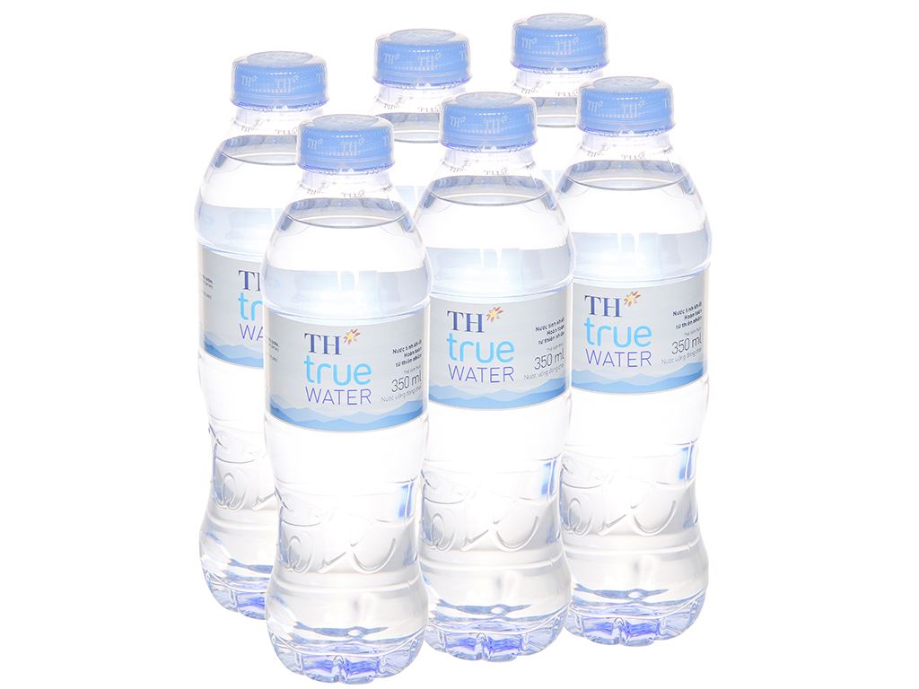 6 chai nước TH True Water 350ml giá tốt tại Bách hoá XANH