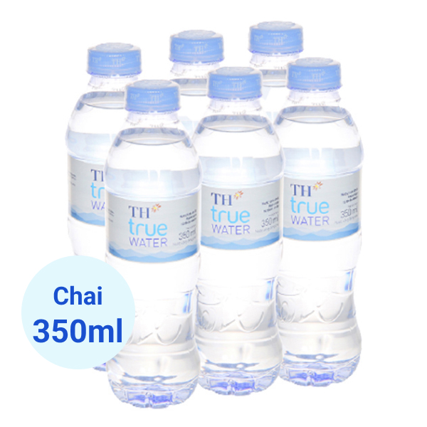 6 chai nước TH True Water 350ml giá tốt tại Bách hoá XANH