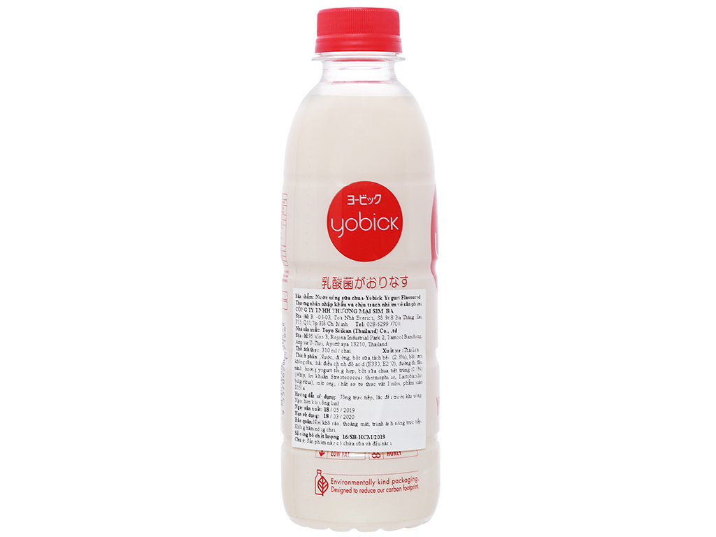 Nước uống sữa chua Yobick 310ml giá tốt tại Bách hoá XANH
