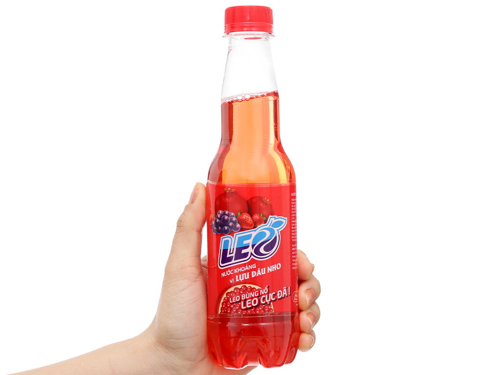 6 chai nước khoáng có vị Leo 350ml giá tốt tại Bách hoá XANH
