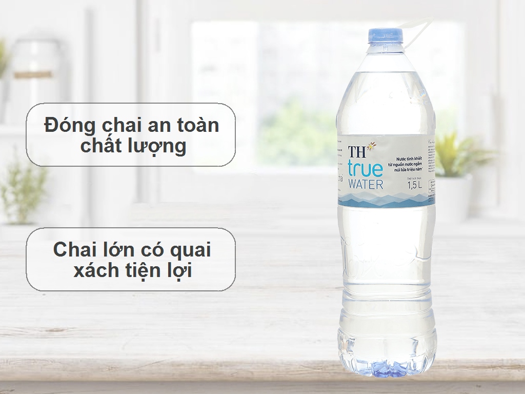 12 chai nước TH True Water 1.5 lít tại Bách Hoá XANH