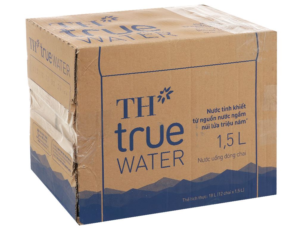 12 chai nước TH True Water 1.5 lít tại Bách Hoá XANH