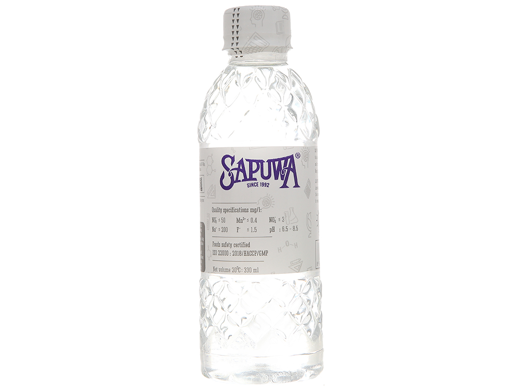 Nước tinh khiết Sapuwa 330ml giá tốt tại Bách hoá XANH