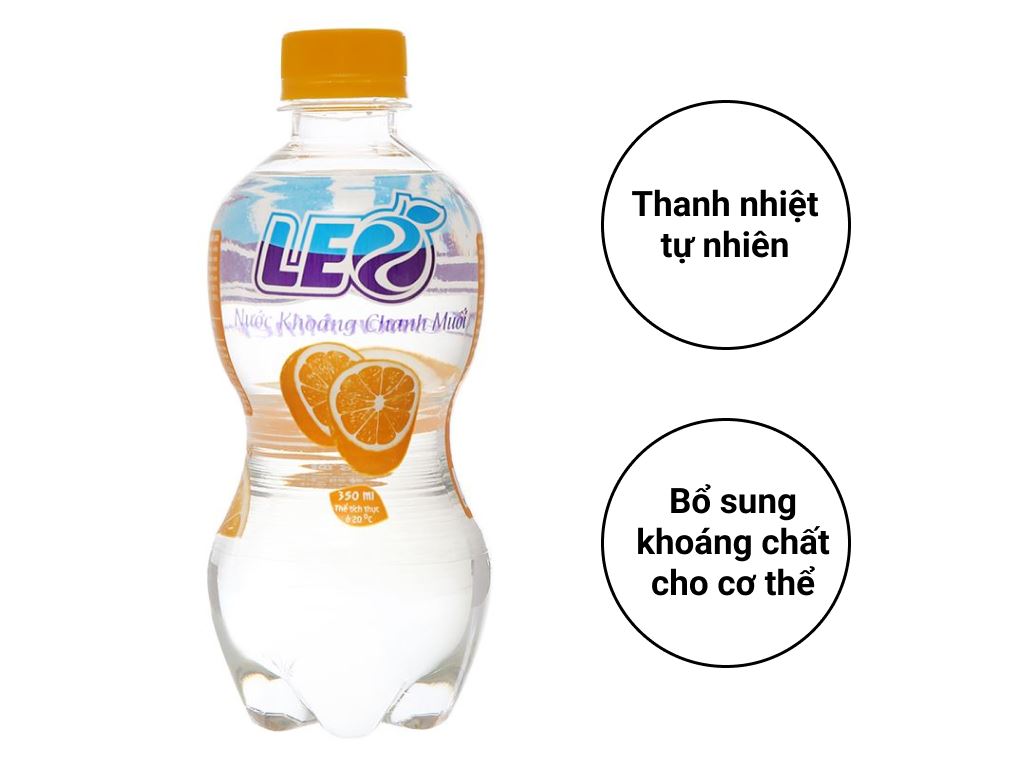 Thùng 24 chai Leo chanh muối 350ml giá tốt tại Bách hoá XANH