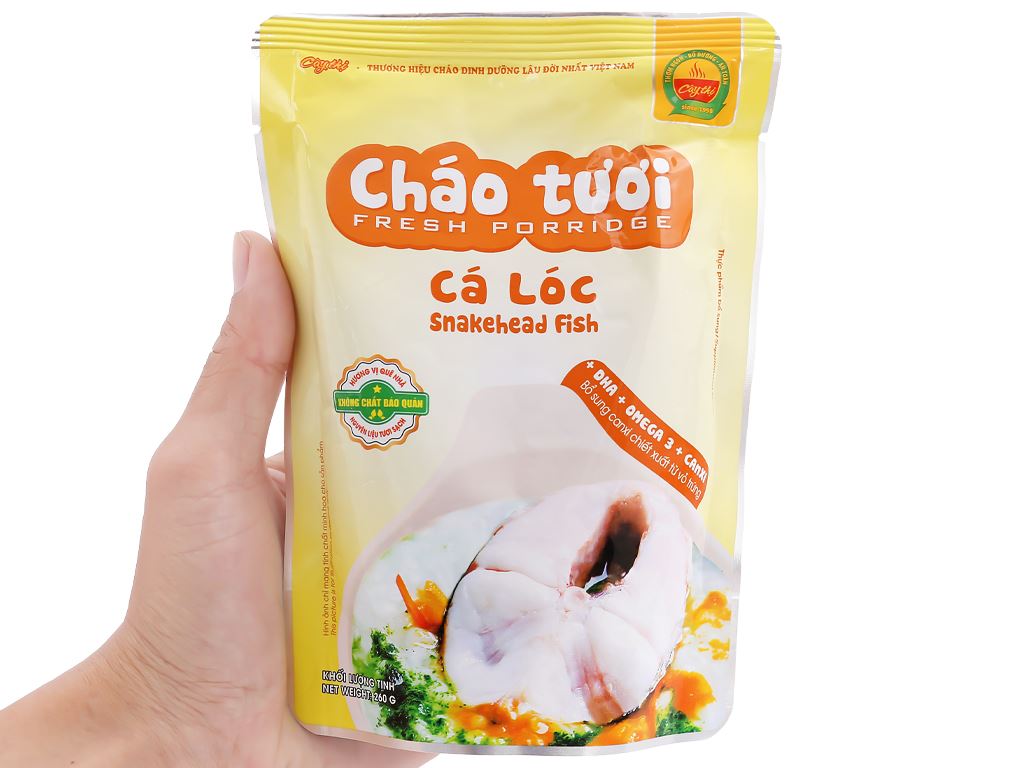 Cháo tươi cá lóc Cây Thị gói 260g giá tốt tại Bách hoá XANH