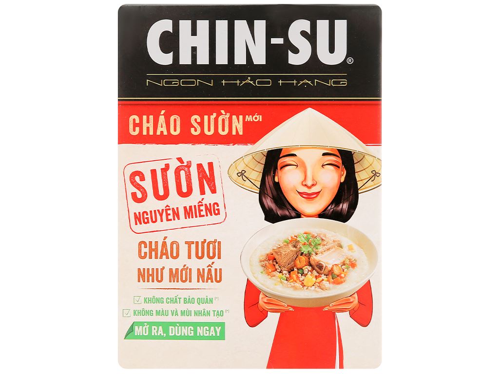Thùng 30 gói cháo sườn Chinsu 300g giá tốt tại Bách hoá XANH
