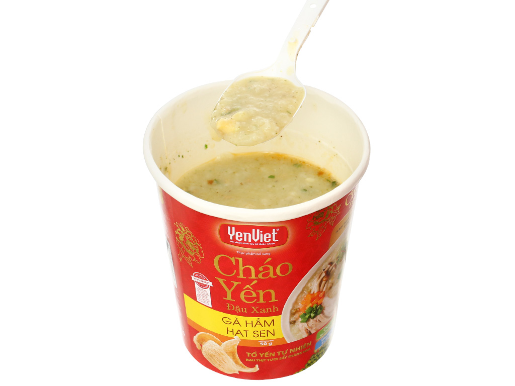 24 ly cháo yến gà hạt sen Yến Việt 50g tại Bách hóa XANH