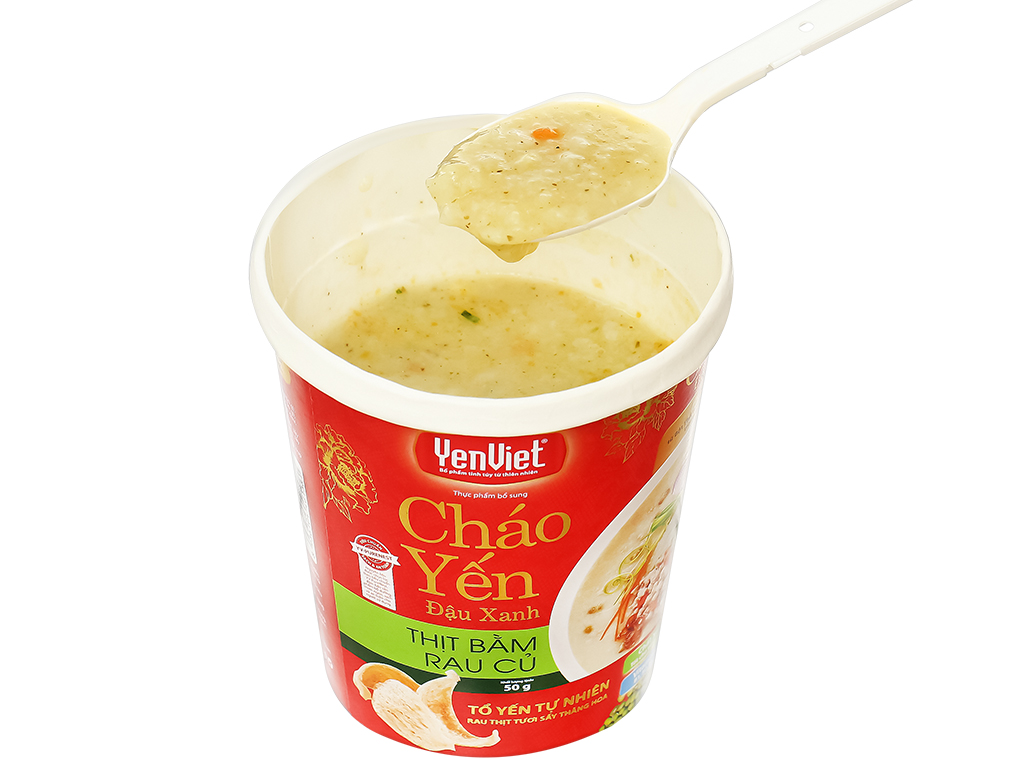 Cháo đậu xanh thịt bằm Yến Việt 50g tại Bách hóa XANH