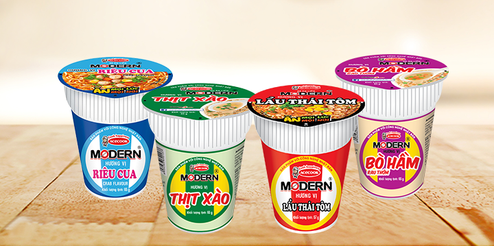 Thùng 24 ly mì Modern thịt xào 65g giá tốt tại Bách hoá XANH