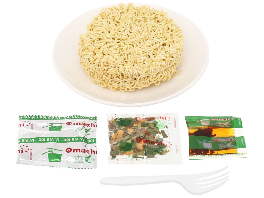 Mì Omachi 5 sao tôm chua cay 90g giá tốt tại Bách hoá XANH