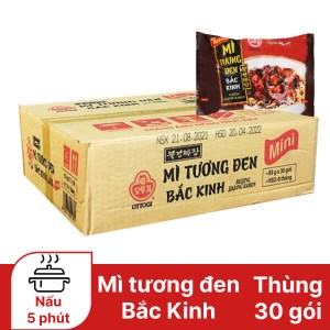 30 gói mì tương đen Ottogi 83g giá tốt tại Bách hoá XANH
