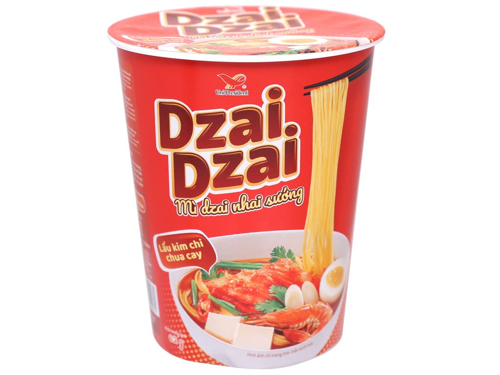 Mì Dzai Dzai lẩu kim chi ly 62g giá tốt tại Bách hoá XANH