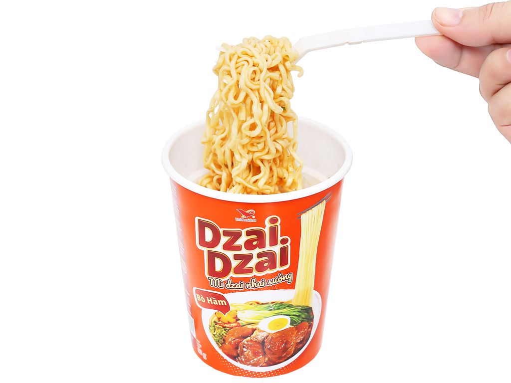 Mì Dzai Dzai vị bò hầm ly 62g giá tốt tại Bách hoá XANH
