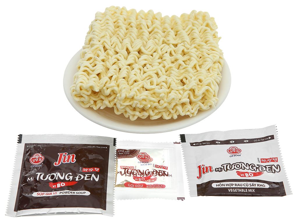 20 gói mì tương đen bò Ottogi 135g giá tốt tại Bách hoá XANH